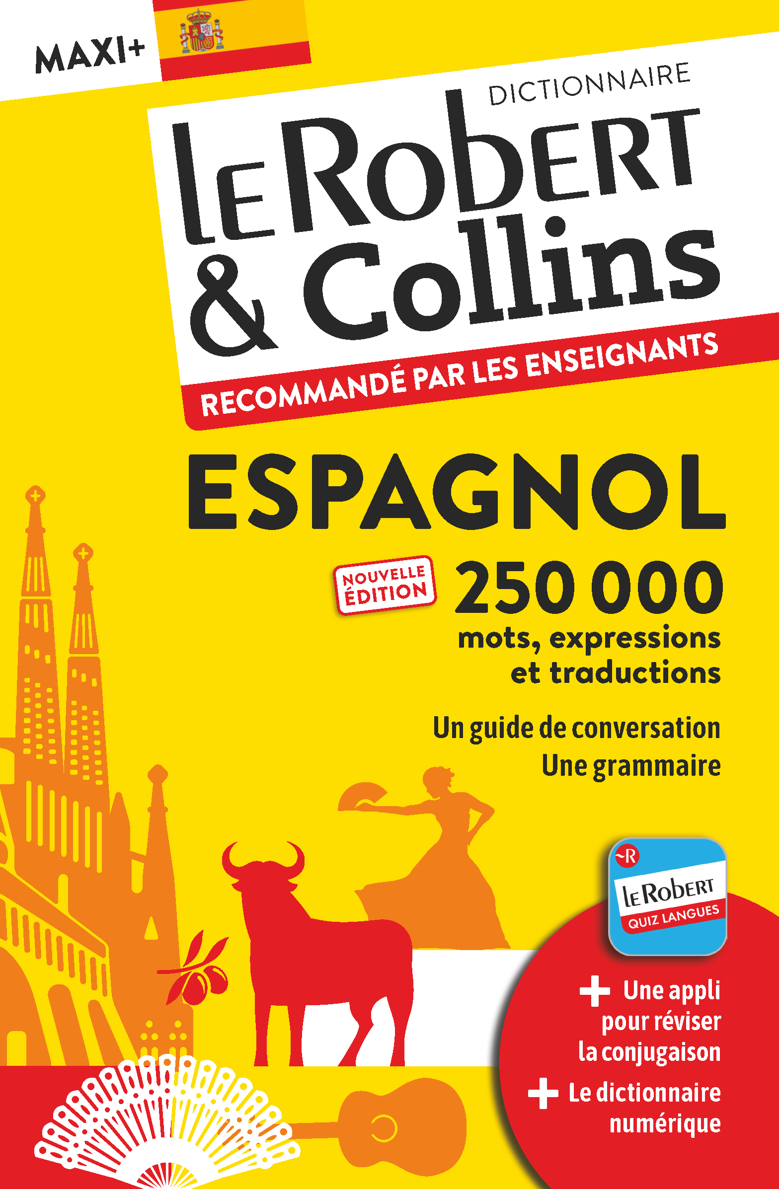 Dictionnaire Le Robert & Collins Maxi Plus espagnol et sa version numérique à télécharger PC ...